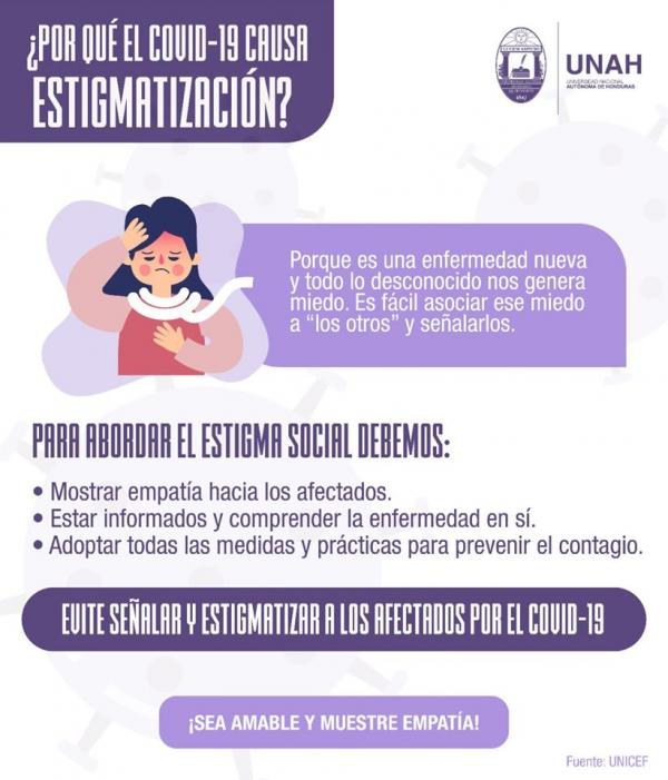 Evitemos la estigmatización